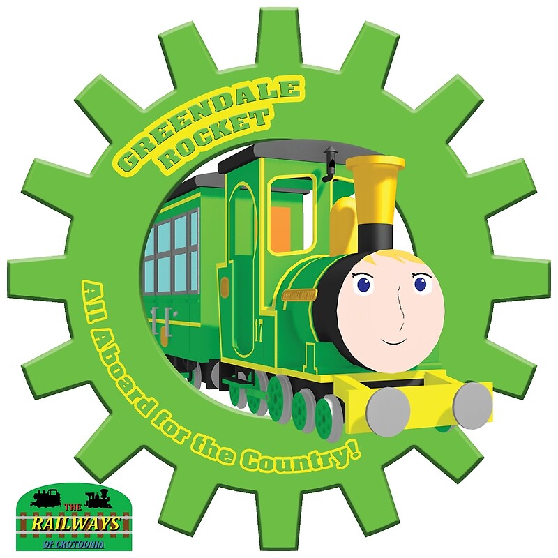 "Crotoonia - "The Greendale Rocket"" by TheMilanTooner | Redbubble