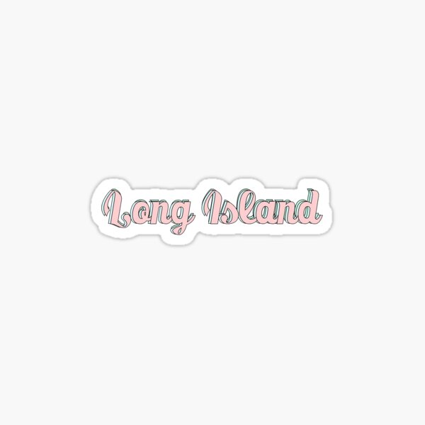"Long Island sticker" Sticker for Sale by crystalgreeen | Redbubble