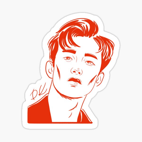 "Seventeen DK" Sticker by mono-psd | Redbubble