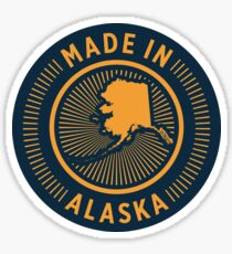 Made in Alaska: Stickers | Redbubble