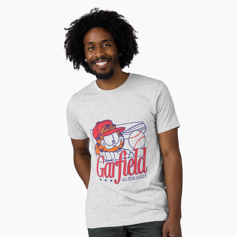 "Garfield Vintage Sports – Retro All Star Baseball Style Design ...