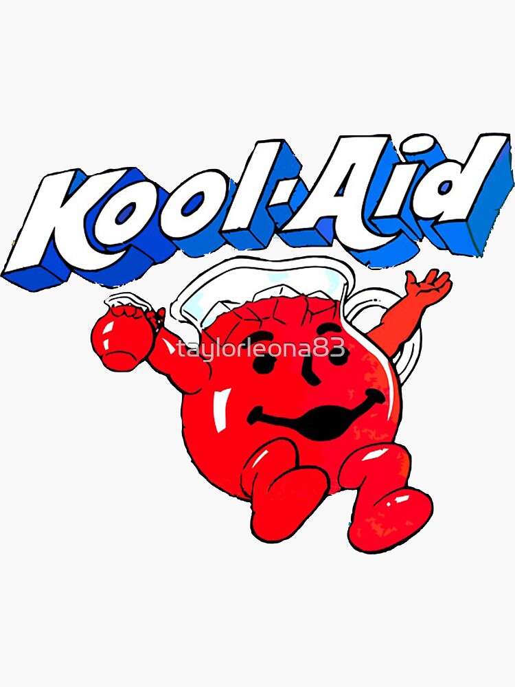 "KOOL AID" Sticker by taylorleona83 | Redbubble