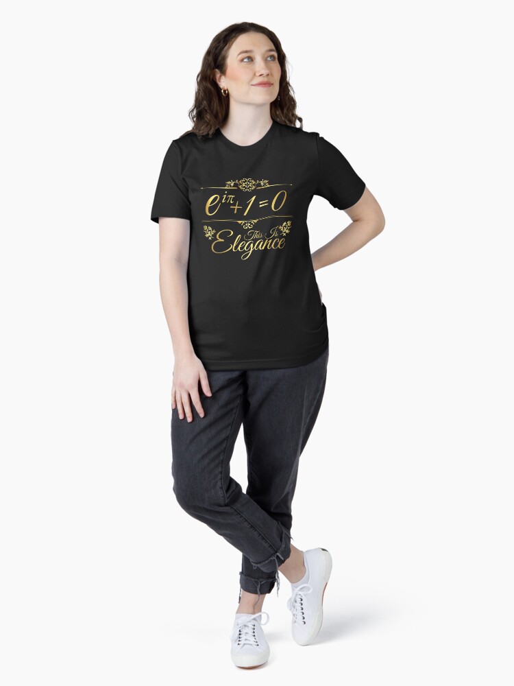 " Math T Shirt "most beautiful equation in mathematics"" Essential T ...