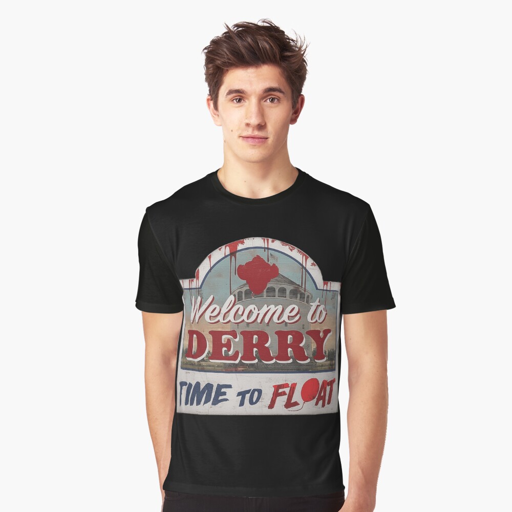 "Welcome to Derry (HD) High Definition Poster – Horror Sign Inspired by ...