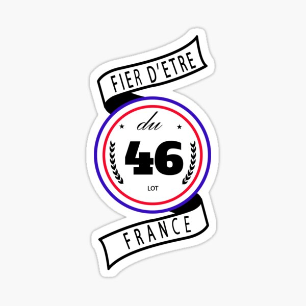 "Proud to be 46" Sticker for Sale by capricedefille | Redbubble