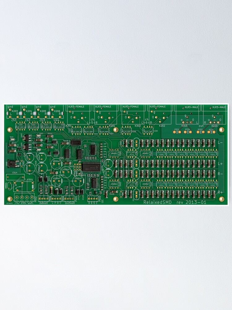 "PCB Printed Circuit Board" Poster for Sale by Filox | Redbubble