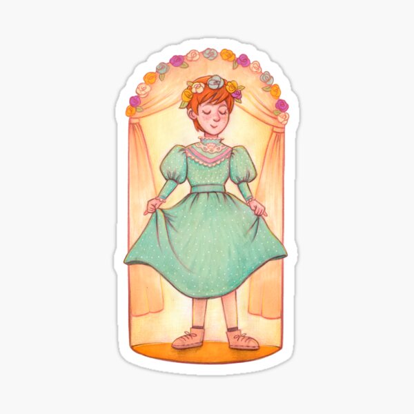 "Anne" Sticker for Sale by AndreLuiz | Redbubble