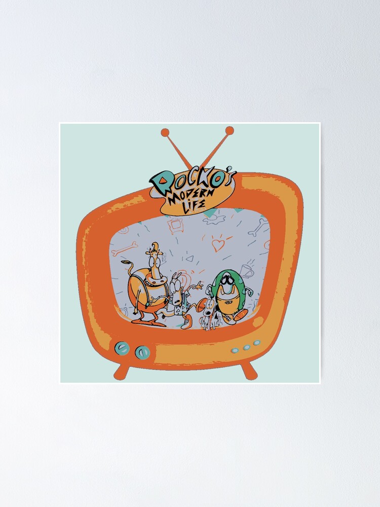 "Rocko's Modern Life" Poster for Sale by Laneyrustin | Redbubble