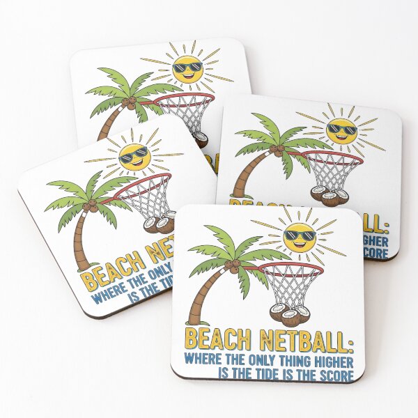 Netball Summer Coasters for Sale | Redbubble