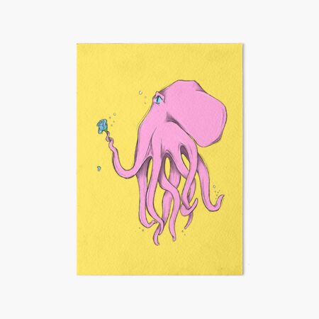 "Pop Art Octopus" Art Board Print for Sale by IceTouched | Redbubble