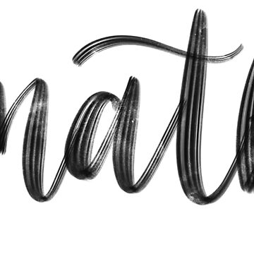 "Math - Folder/Binder Sticker" Sticker for Sale by RT-Lettering | Redbubble