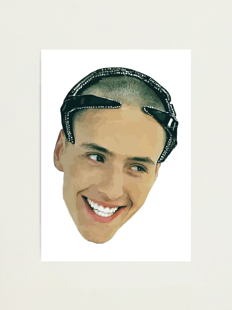 "Vitas Cheeky Boy Smile Meme" Photographic Print for Sale by JFuentez ...