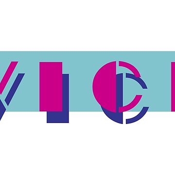 "Vice - Miami Vice Style Design and Colors" Poster for Sale by oggi0 ...