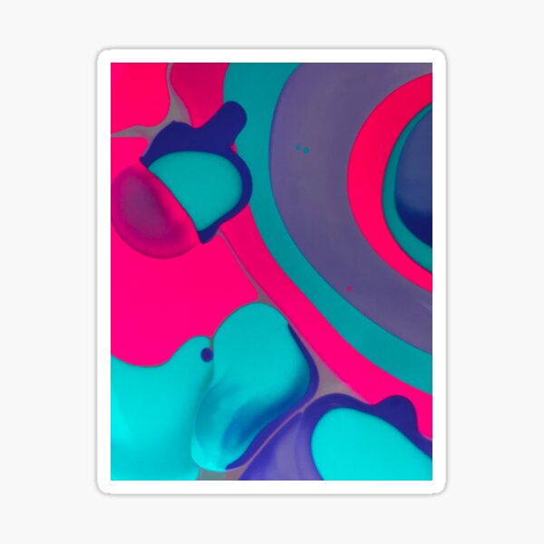 "Merging Circles" Sticker for Sale by tmckaydesigns | Redbubble