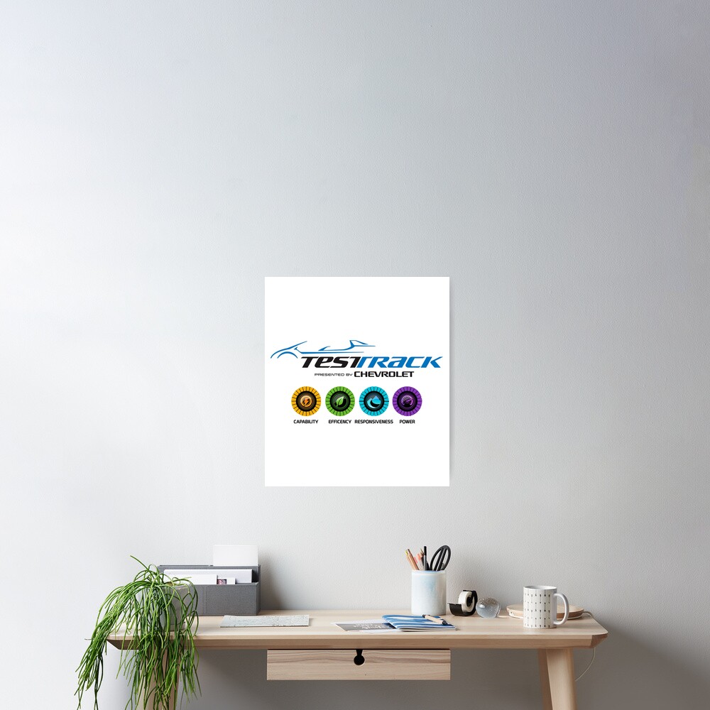 "Test Track 2.0" Poster for Sale by KingOfEpicocity | Redbubble