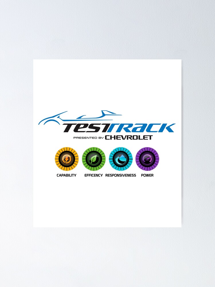"Test Track 2.0" Poster for Sale by KingOfEpicocity | Redbubble