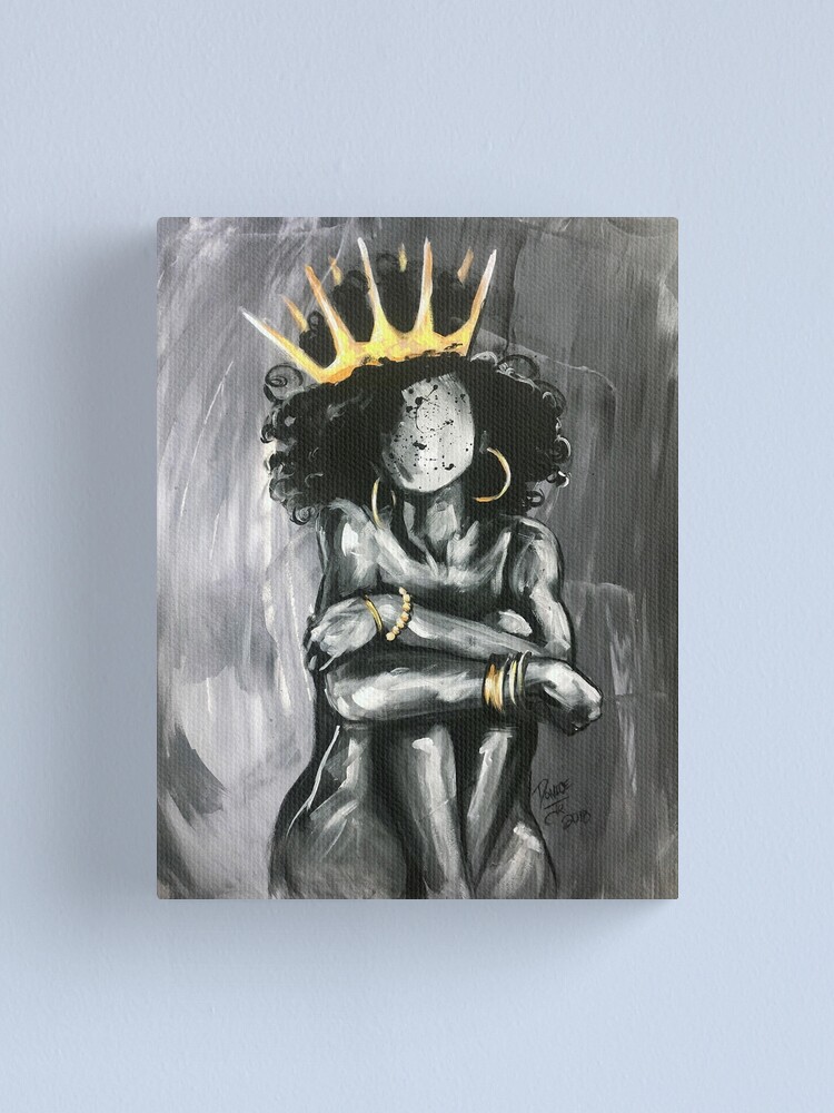"Naturally Queen IX" Canvas Print for Sale by DaCre8iveOne | Redbubble