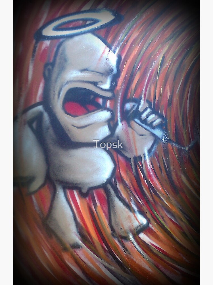 "Emcee dead foetus" Sticker for Sale by Topsk | Redbubble