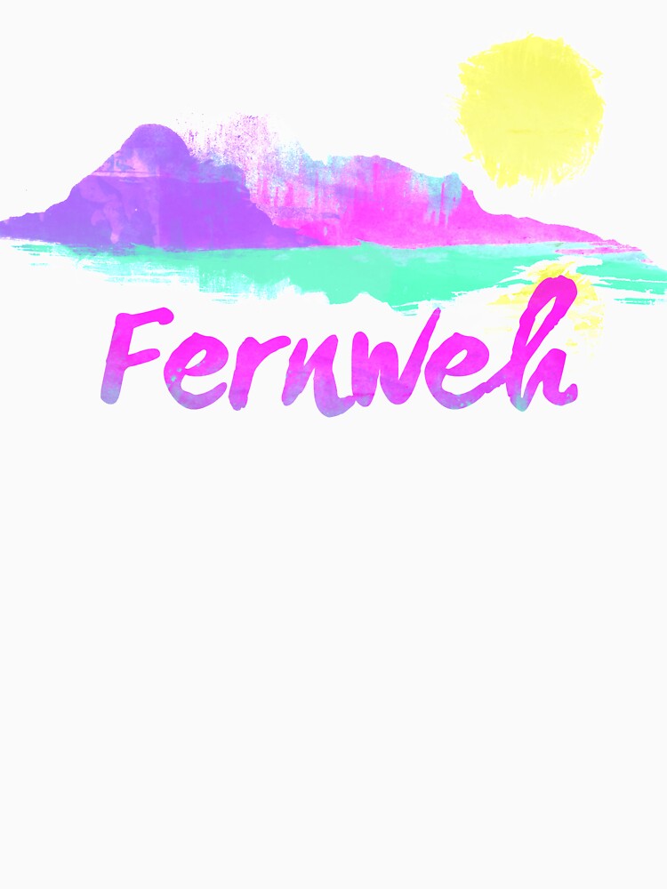"Fernweh" T-shirt by cmdixon2 | Redbubble