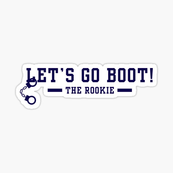 "The Rookie" Sticker for Sale by lavndershrtdays | Redbubble