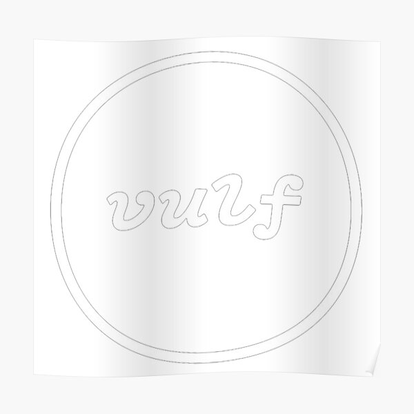 Vulfpeck Vulf Logo Posters | Redbubble
