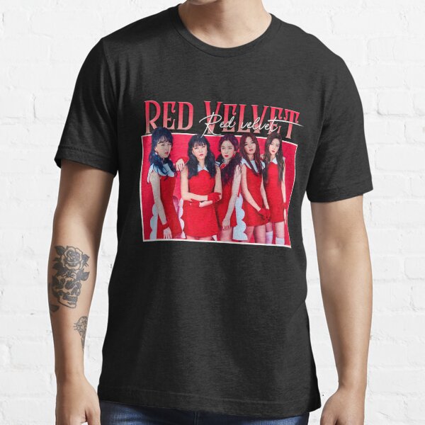 "Red Velvet Band Tee" T-shirt for Sale by BENWYATTS | Redbubble | red ...