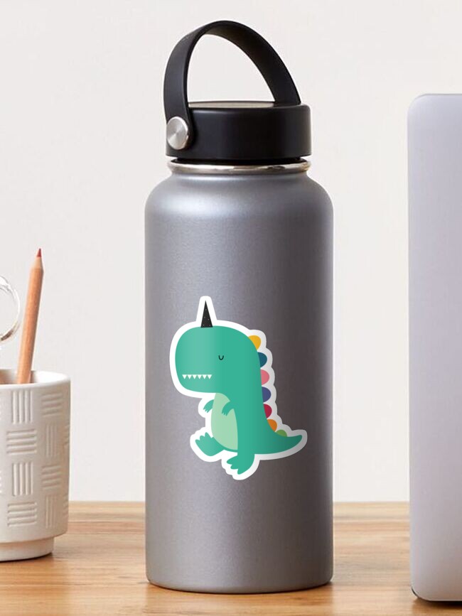 "Dinocorn" Sticker for Sale by AndyWestface | Redbubble