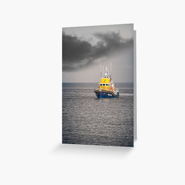 "RNLI Lifeboat" Greeting Card by rawshutterbug | Redbubble