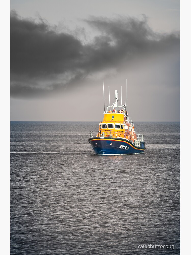 "RNLI Lifeboat" Sticker for Sale by rawshutterbug | Redbubble