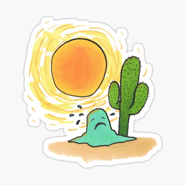 "Hot Hot Hot" Sticker for Sale by TakoraTakora | Redbubble