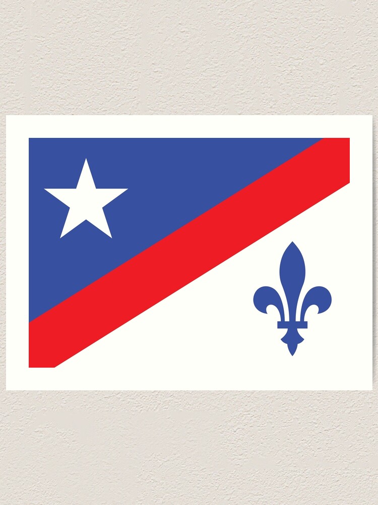"Franco-American Flag or French-American Flag USA francophones Fren in ...