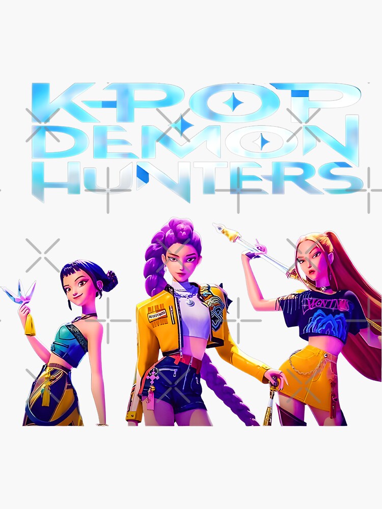 "kpop demon hunters" Sticker for Sale by mynarasolwy | Redbubble