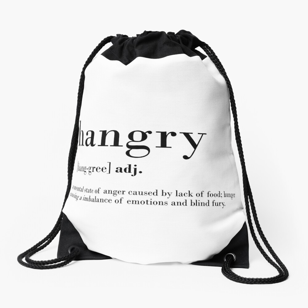 "Hangry definition funny quote" Art Board Print for Sale by banginT ...
