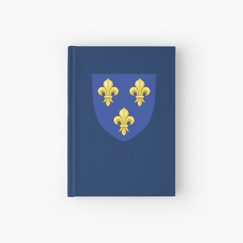 "Blason France moderne French royal golden yellow fleur de lys lis blue ...