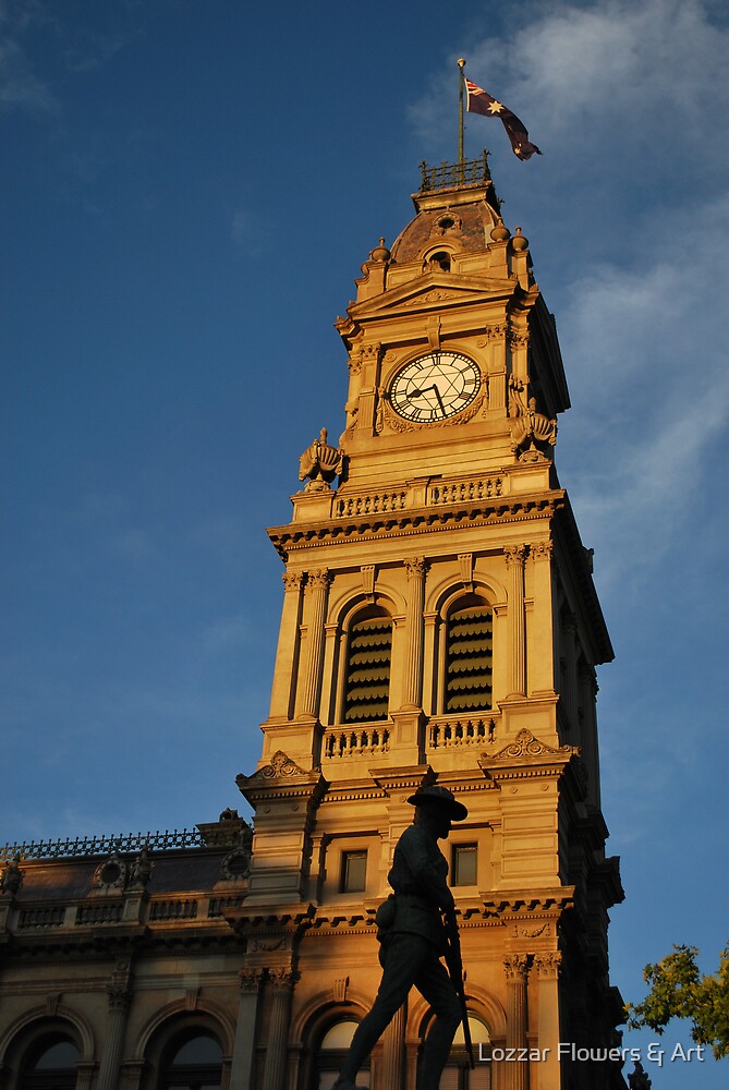 "Bendigo's Old Post Office, Clock Tower" by Lozzar Flowers & Art ...