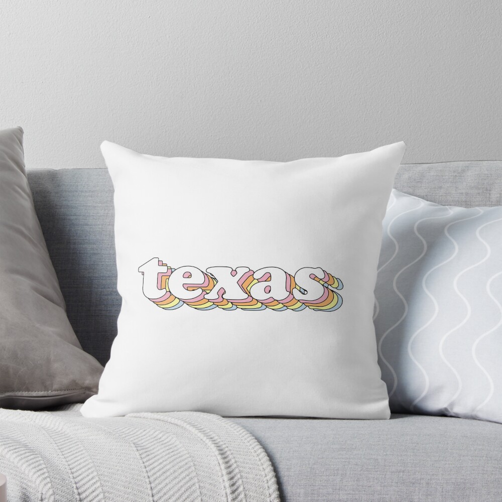 "Groovy Texas" Sticker for Sale by magdalayna | Redbubble