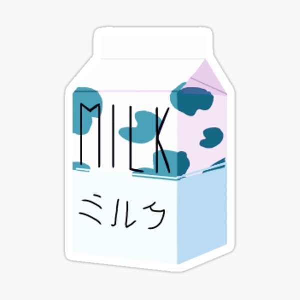 "Milk Carton" Sticker by ShawnaNorbury | Redbubble