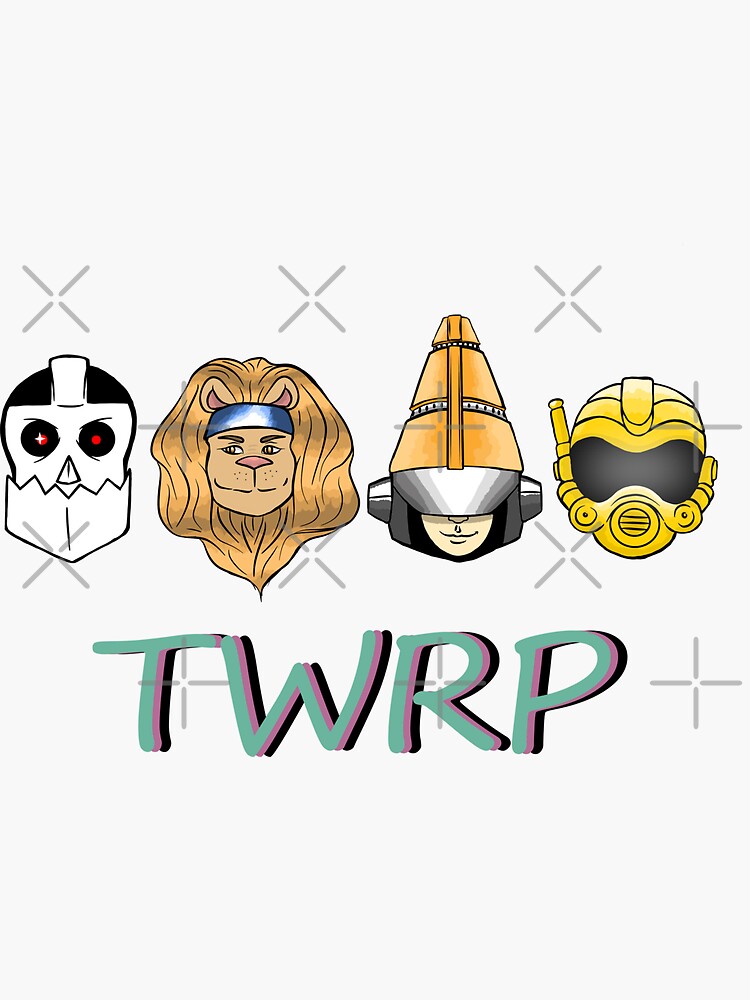 "TWRP" Sticker by Xabane | Redbubble