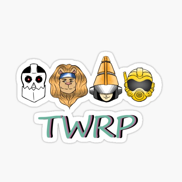 "TWRP" Sticker by Xabane | Redbubble