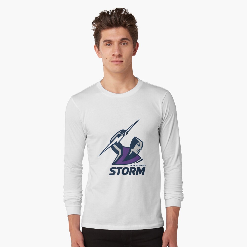 "NRL Melbourne Storm Logo Design" Sticker for Sale by everythingnrl ...