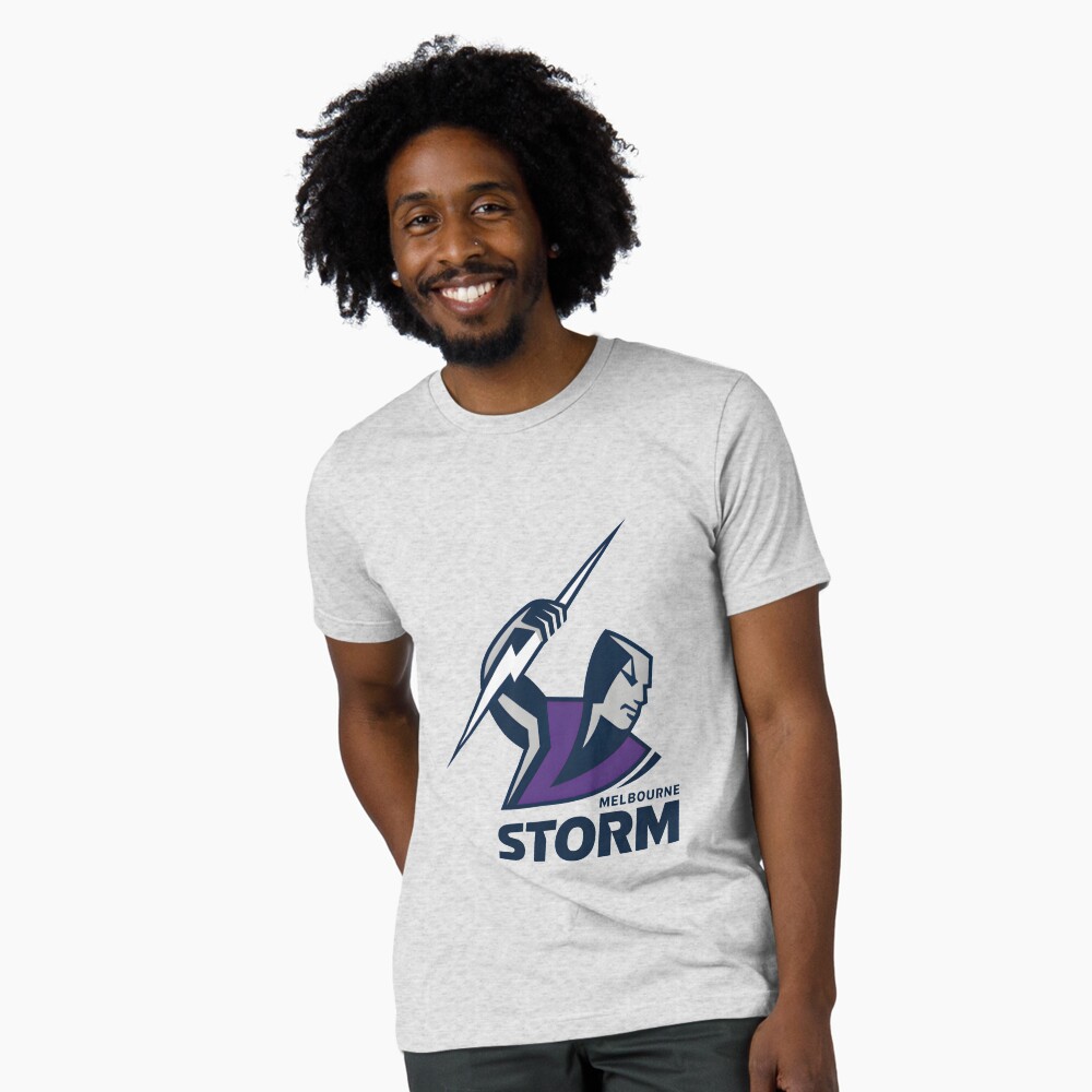 "NRL Melbourne Storm Logo Design" Sticker for Sale by everythingnrl ...