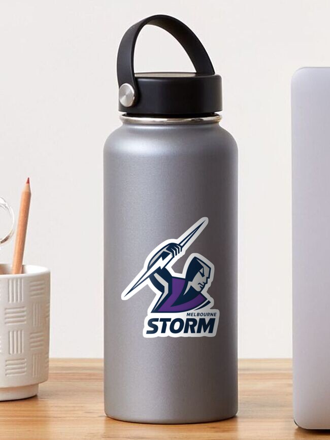 "NRL Melbourne Storm Logo Design" Sticker for Sale by everythingnrl ...