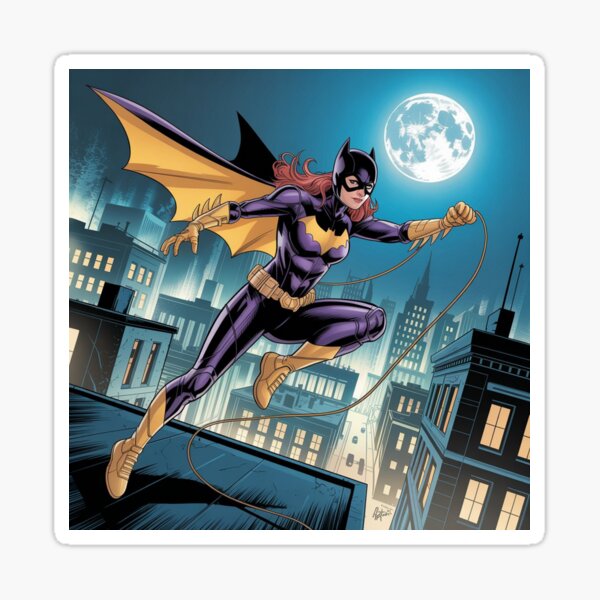 Batman Batgirl Stickers for Sale | Redbubble
