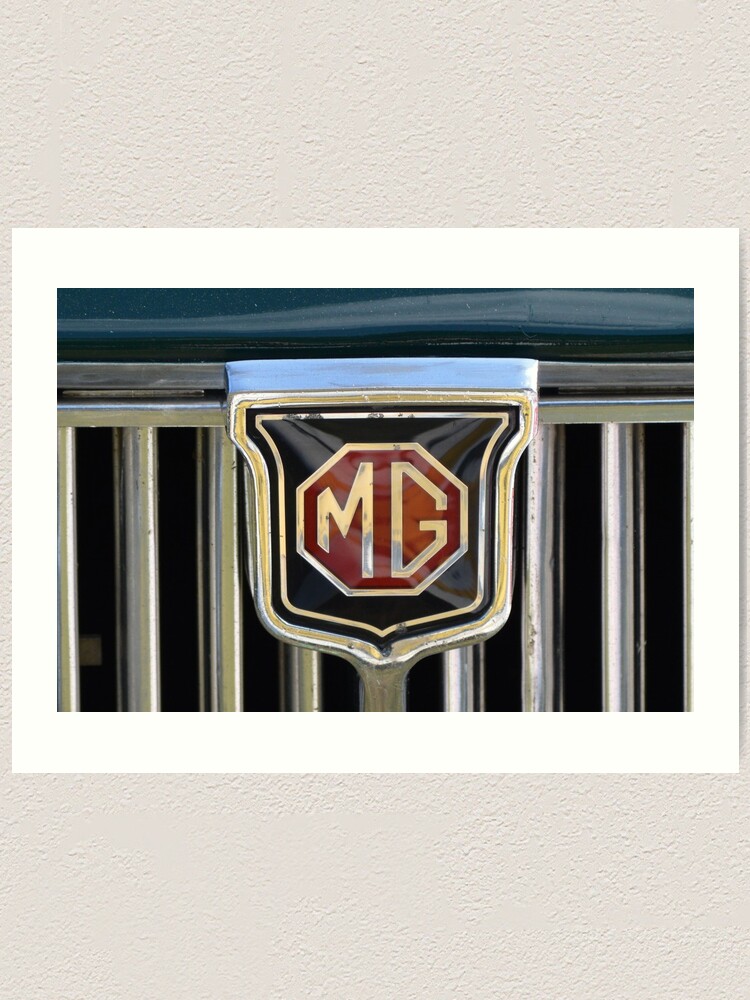 "MG Badge" Art Print by PotOilStudios | Redbubble