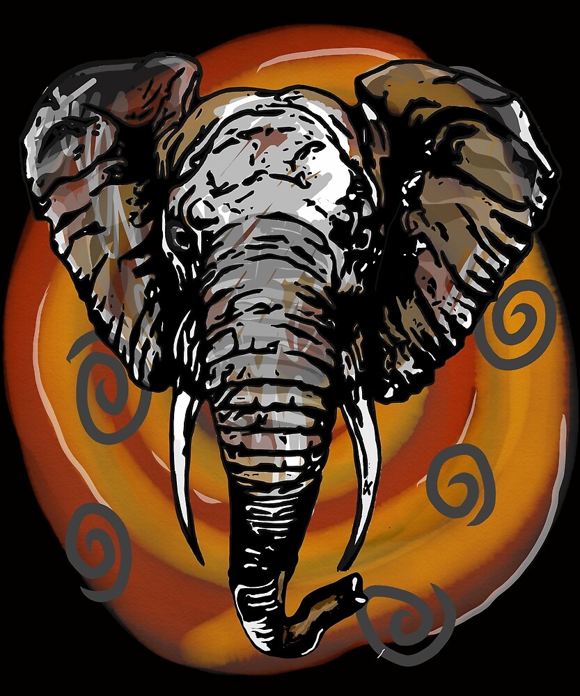 "Val'idea Animals Serie Never Forget (Elephant)" by Valentina Luperto ...