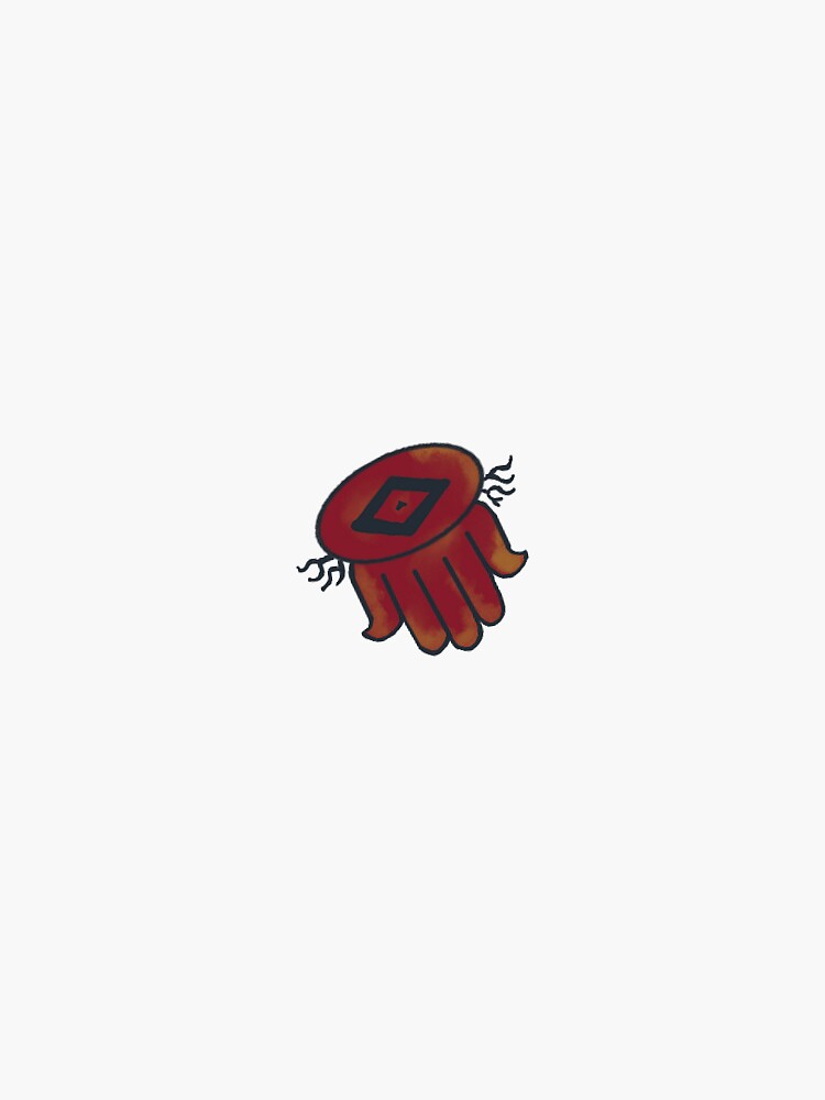 "Octo Sticker..?" Sticker for Sale by the-red-bow | Redbubble