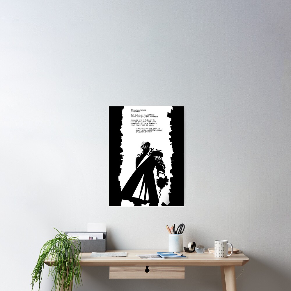 "Sin City Dwight McCarthy makes a stand" Poster for Sale by Oclibertine ...
