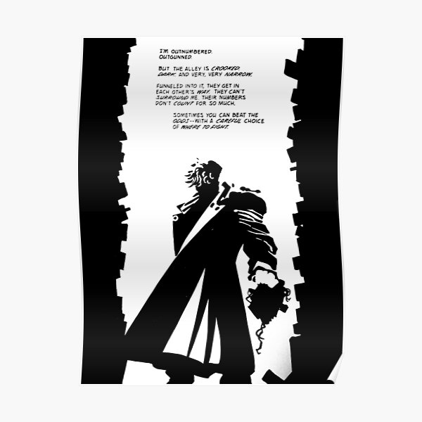 "Sin City Dwight McCarthy makes a stand" Poster for Sale by Oclibertine ...