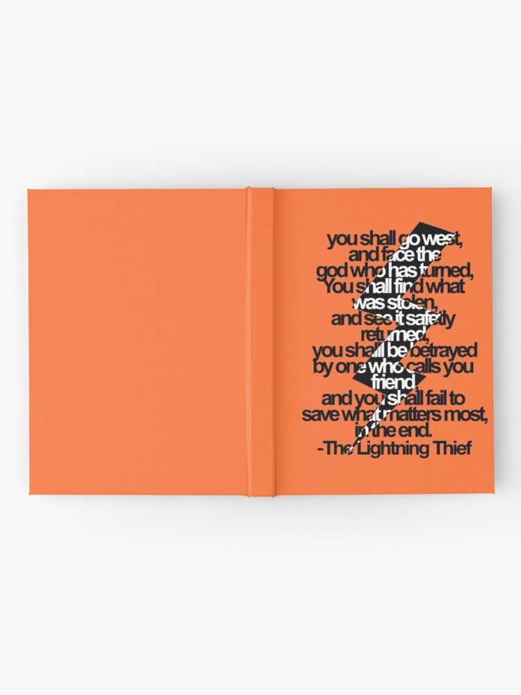 "Percy Jackson And the Olympians The Lightning Thief Prophecy ...