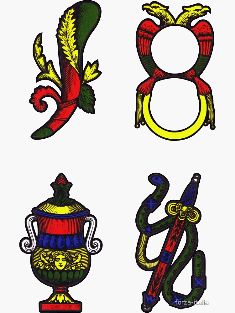 "Scopa Logos" Sticker for Sale by forza-italia | Redbubble